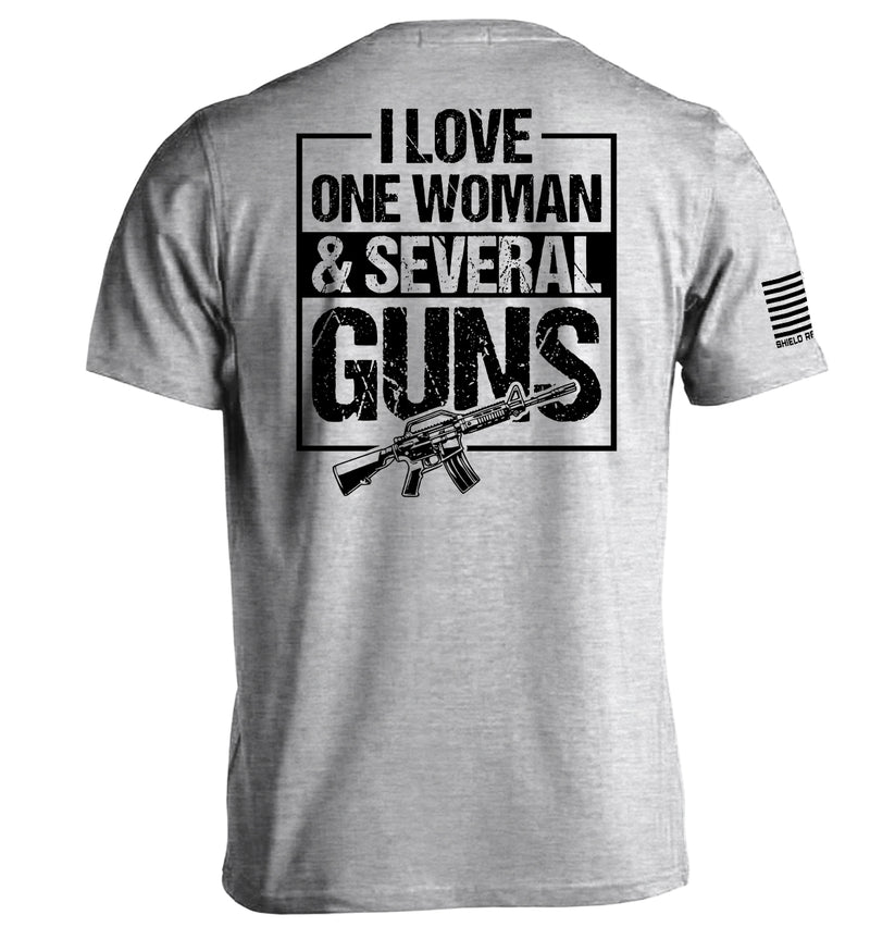 I Love One Woman & Several Guns – Shield Republic