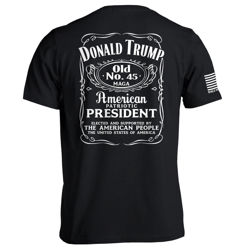 Donald Trump Old No. 45 Label – Shield Republic