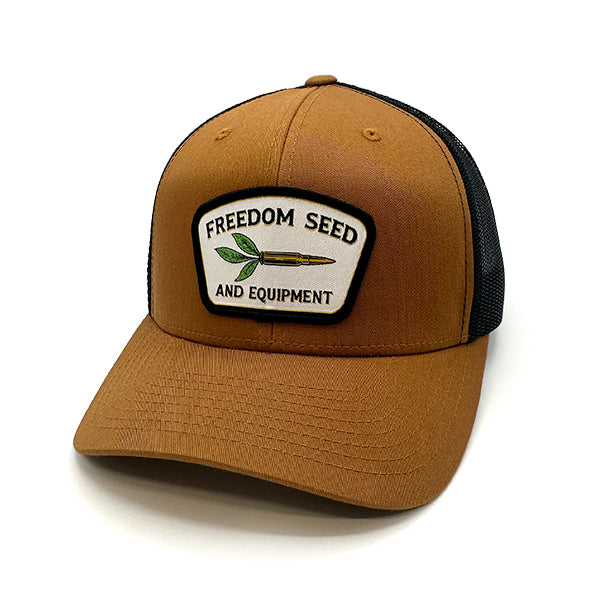 Freedom Seed and Equipment Woven Patch Hat – Shield Republic