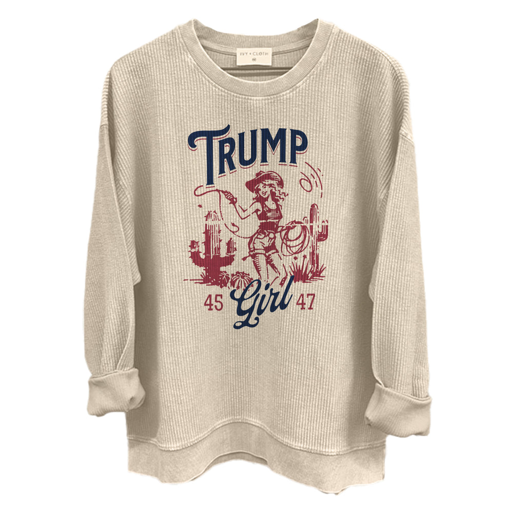 Trump Girl 45 47 (Front Print) – Shield Republic