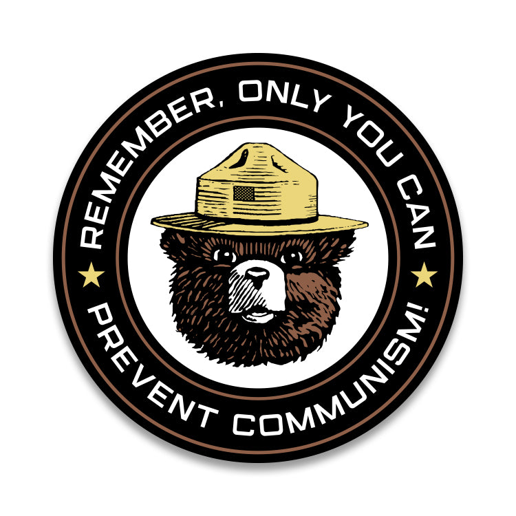 Only YOU Can Prevent Communism Aluminum Sign – Shield Republic