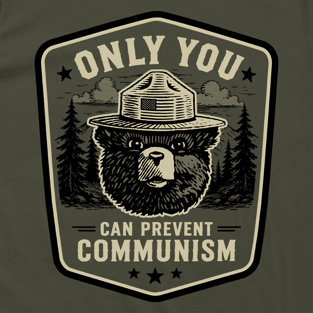 Only You Can Prevent Communism Badge – Shield Republic