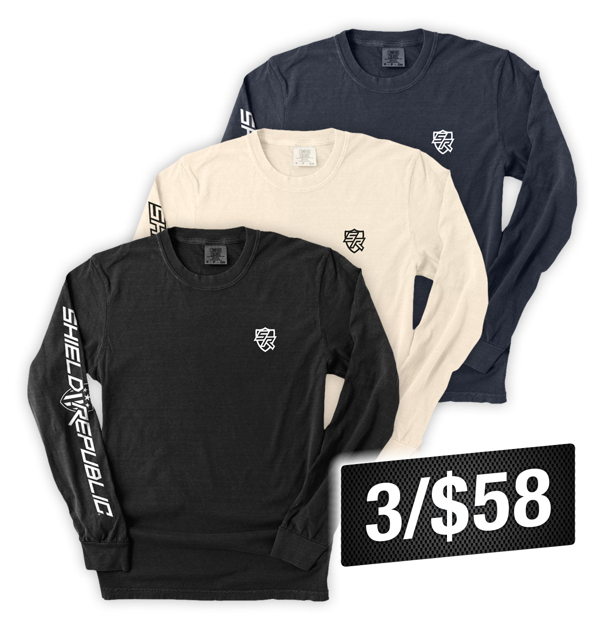 Shield Branded Long Sleeve – Shield Republic