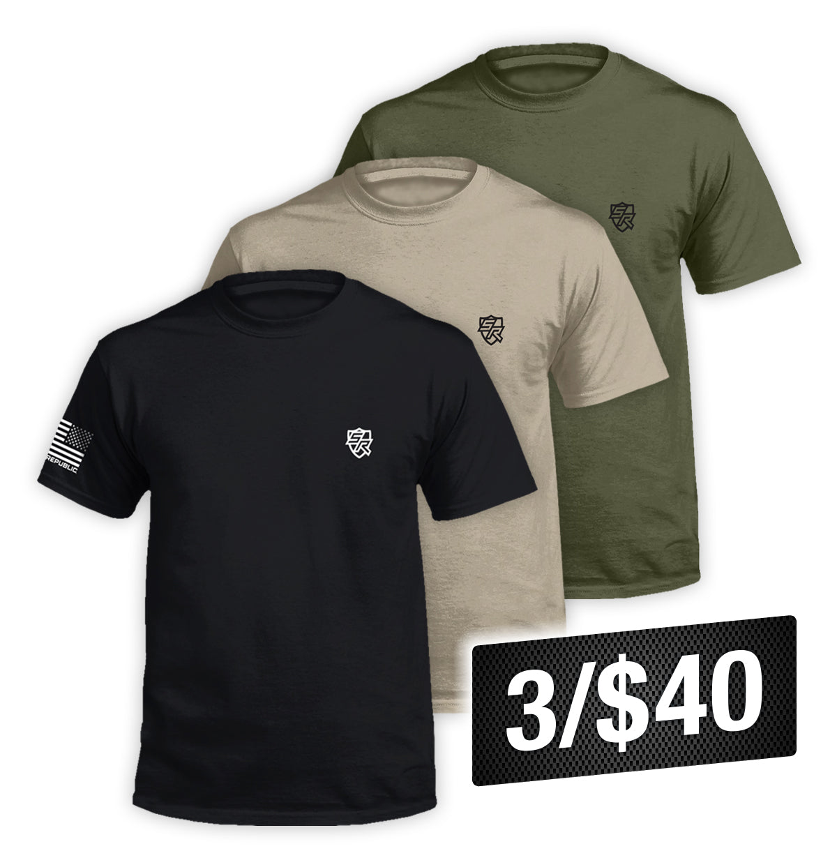 Shield Branded Tee – Shield Republic