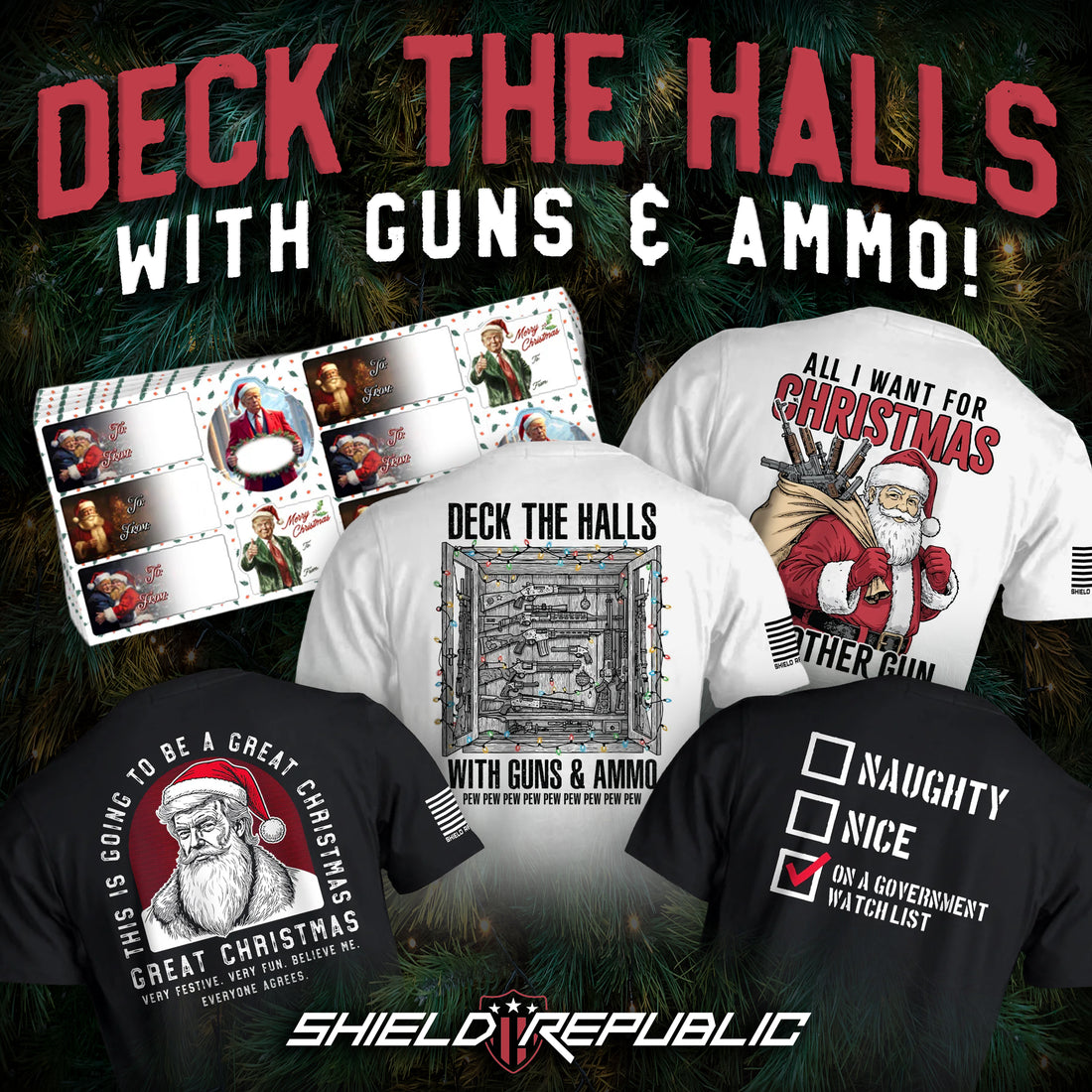 Buy Patriotic Shirts and 2nd Amendment Shirts | ShieldRepublic – Shield ...