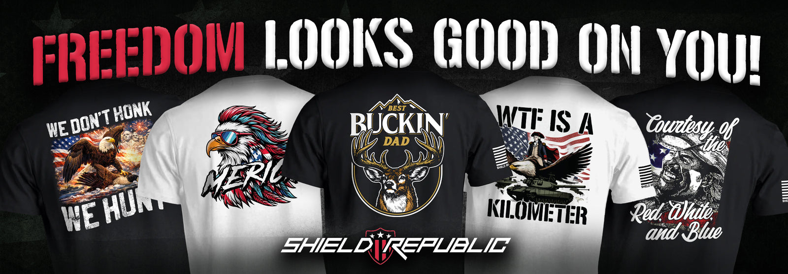 Buy Patriotic Shirts and 2nd Amendment Shirts | ShieldRepublic – Shield ...