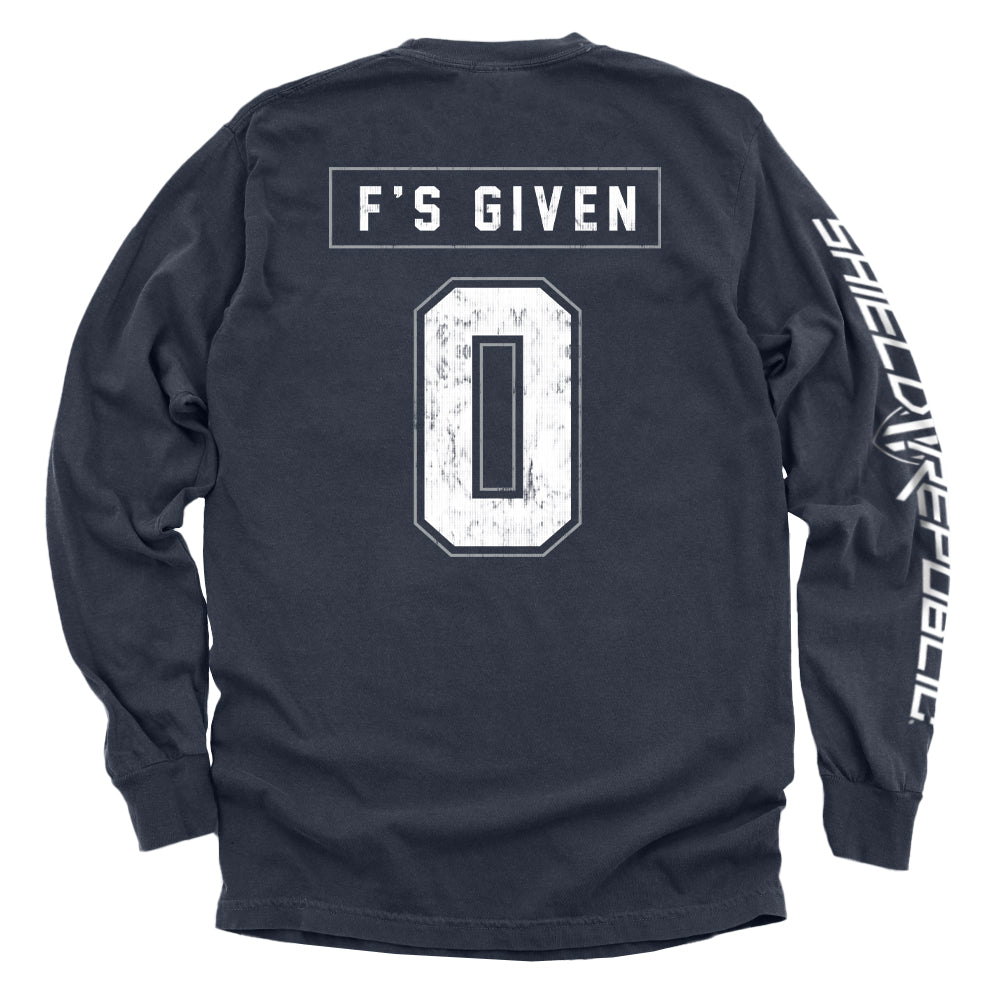 Zero F's Given Jersey – Shield Republic