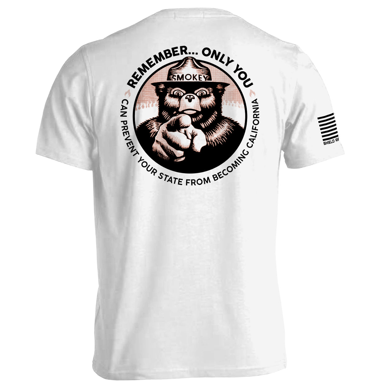 Remember Only you can prevent your state from becoming California ...